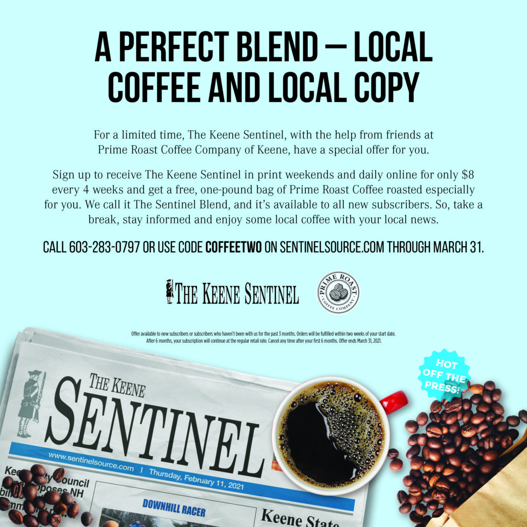 How a 1-pound bag of coffee helped the Keene Sentinel reduce its ...